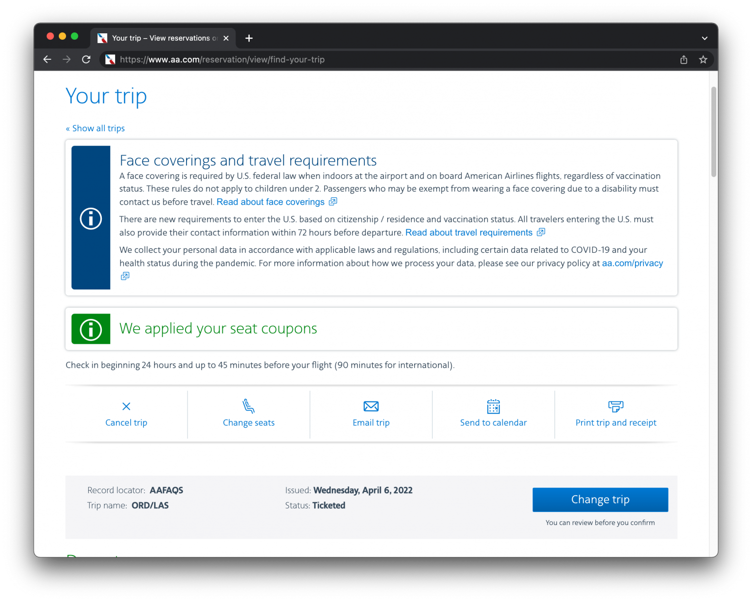 FAQs – American Airlines FAQs